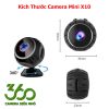 Camera mini siêu nhỏ WiFi X10 HD 1080P - Camera Siêu Nhỏ 360
